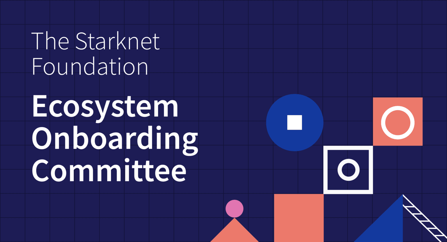 Introducing: Foundation Ecosystem Onboarding | Starknet
