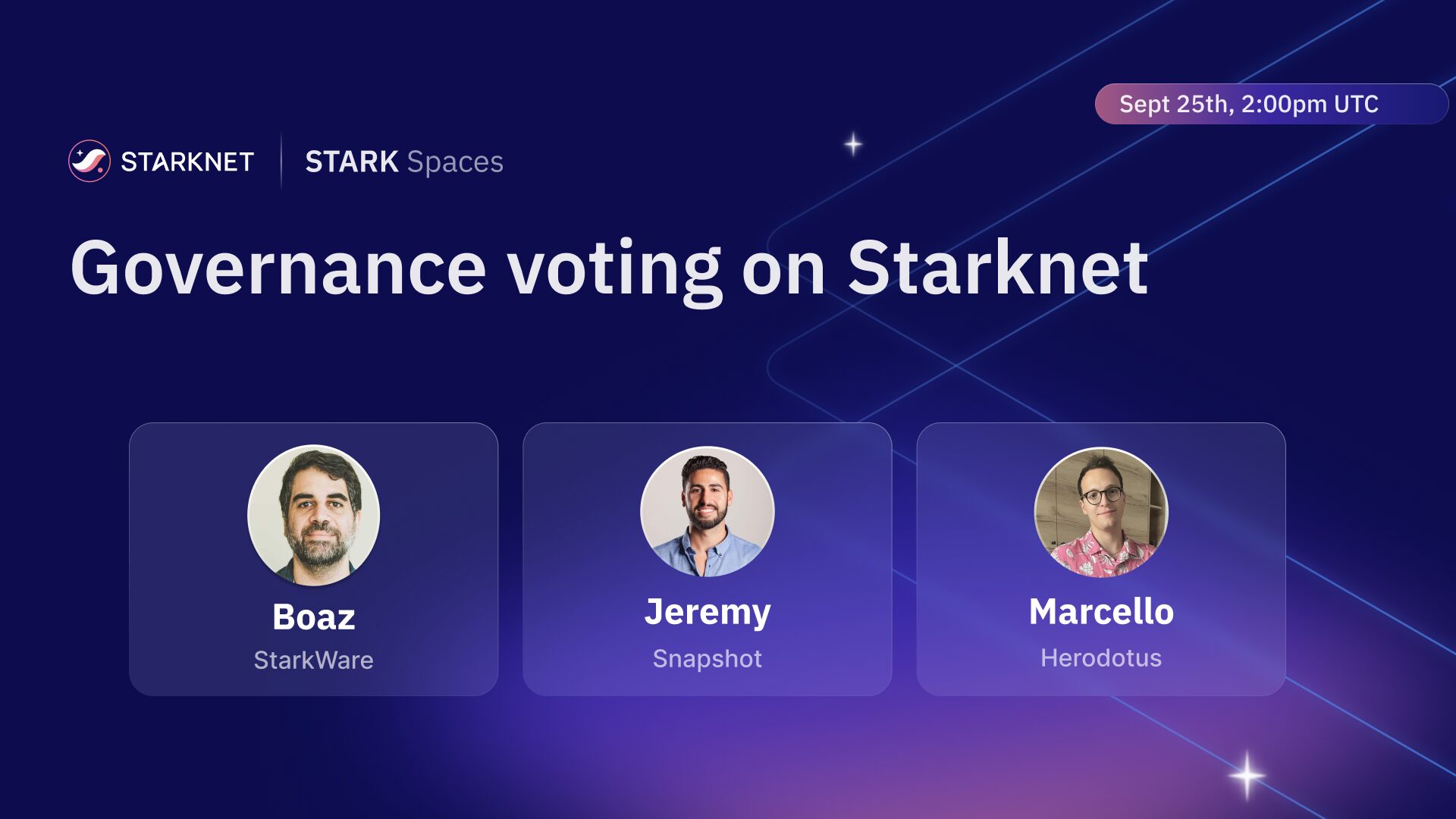 Onchain Governance Voting | Starknet